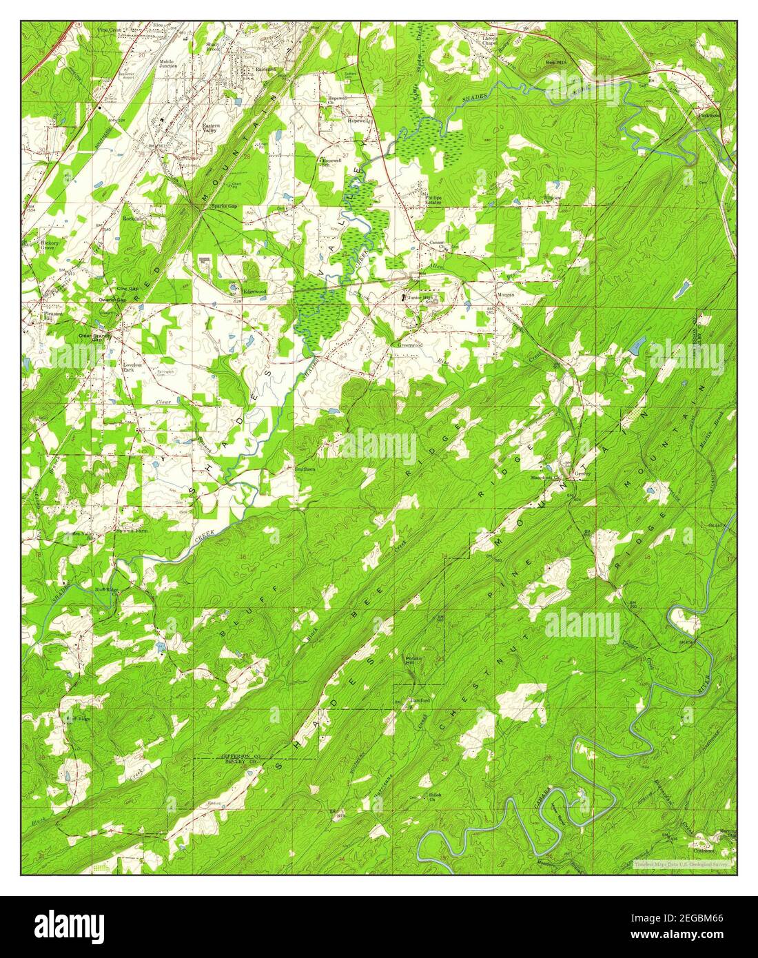 Greenwood, Alabama, map 1959, 1:24000, United States of America by ...