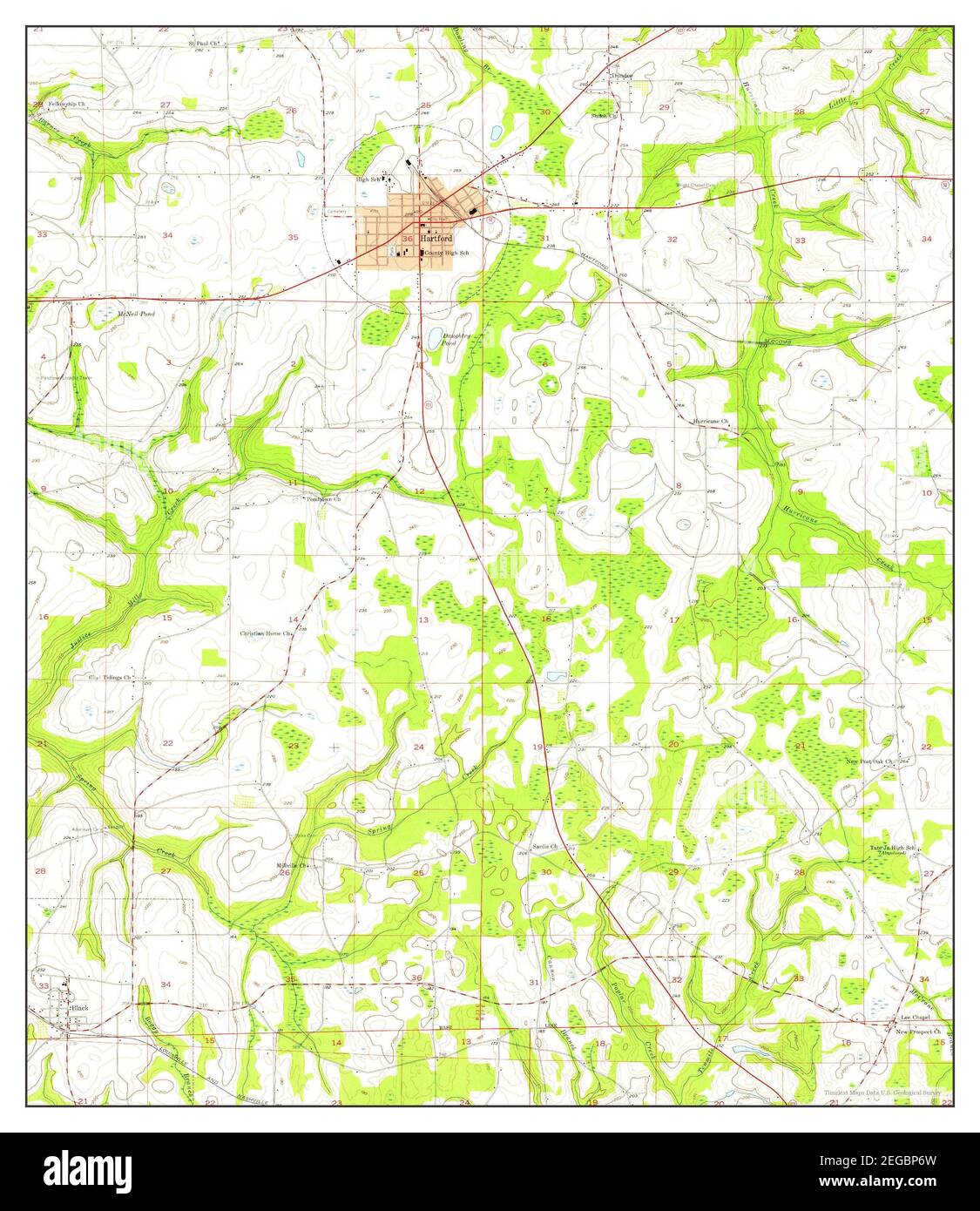 Old map of hartford Cut Out Stock Images & Pictures - Alamy
