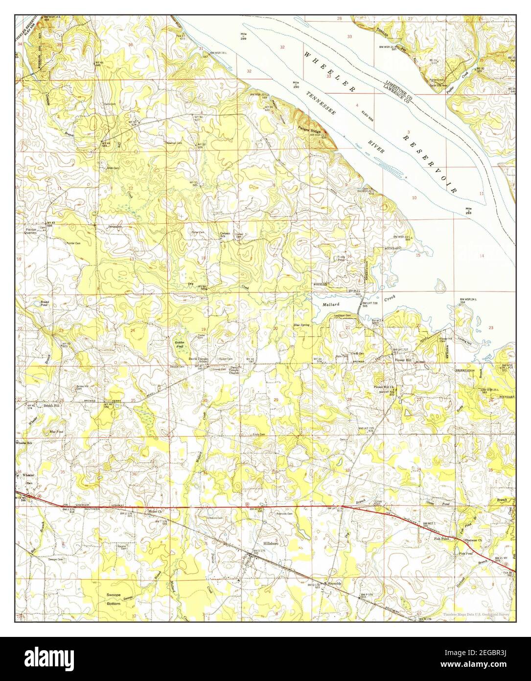 Map of hillsboro hi-res stock photography and images - Alamy