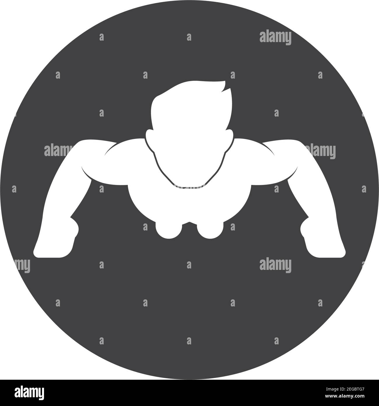Pushup Vector Vectors High Resolution Stock Photography and Images - Alamy