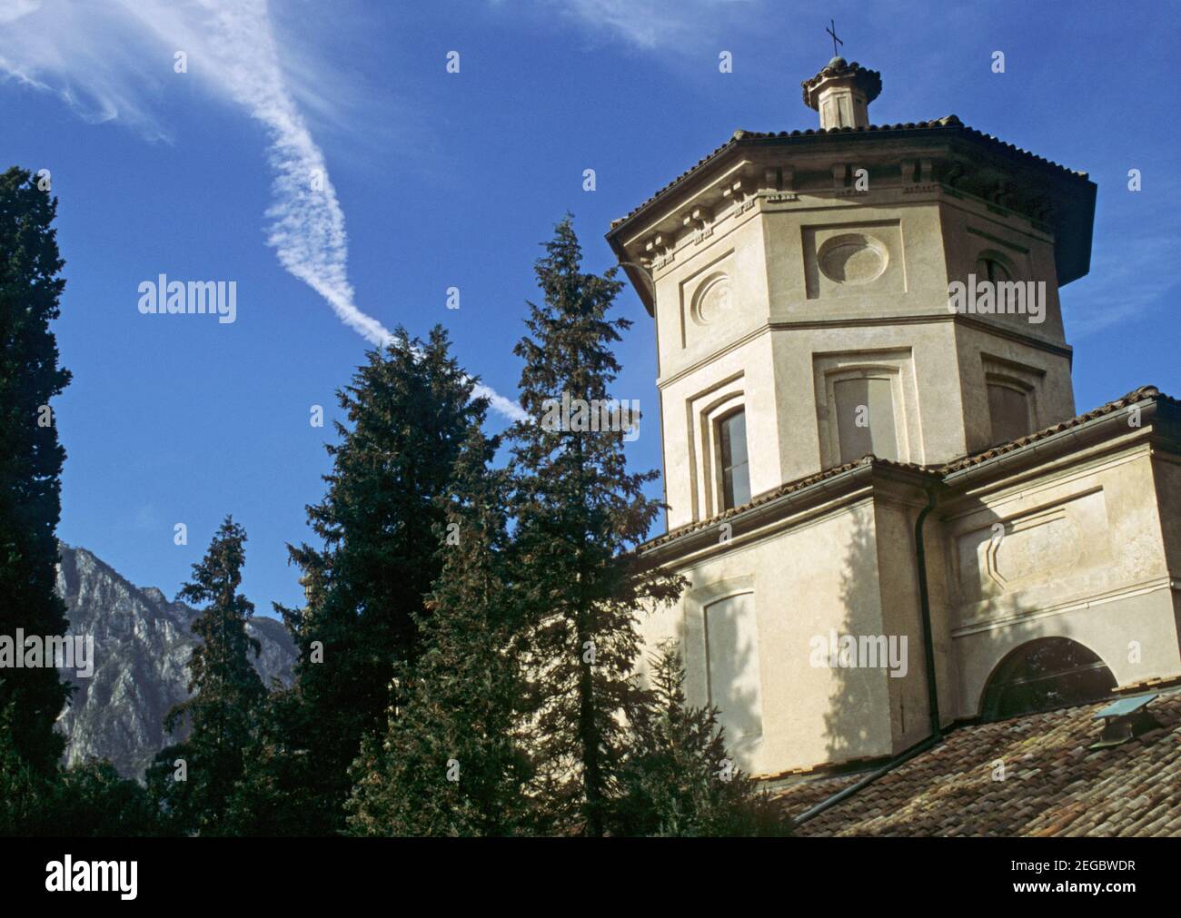 church of Santa Maria dei Ghirli in Campione d Italia, a small Italian ...