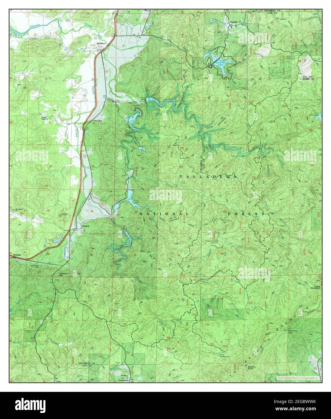 Ironaton, Alabama, map 2001, 1:24000, United States of America by ...