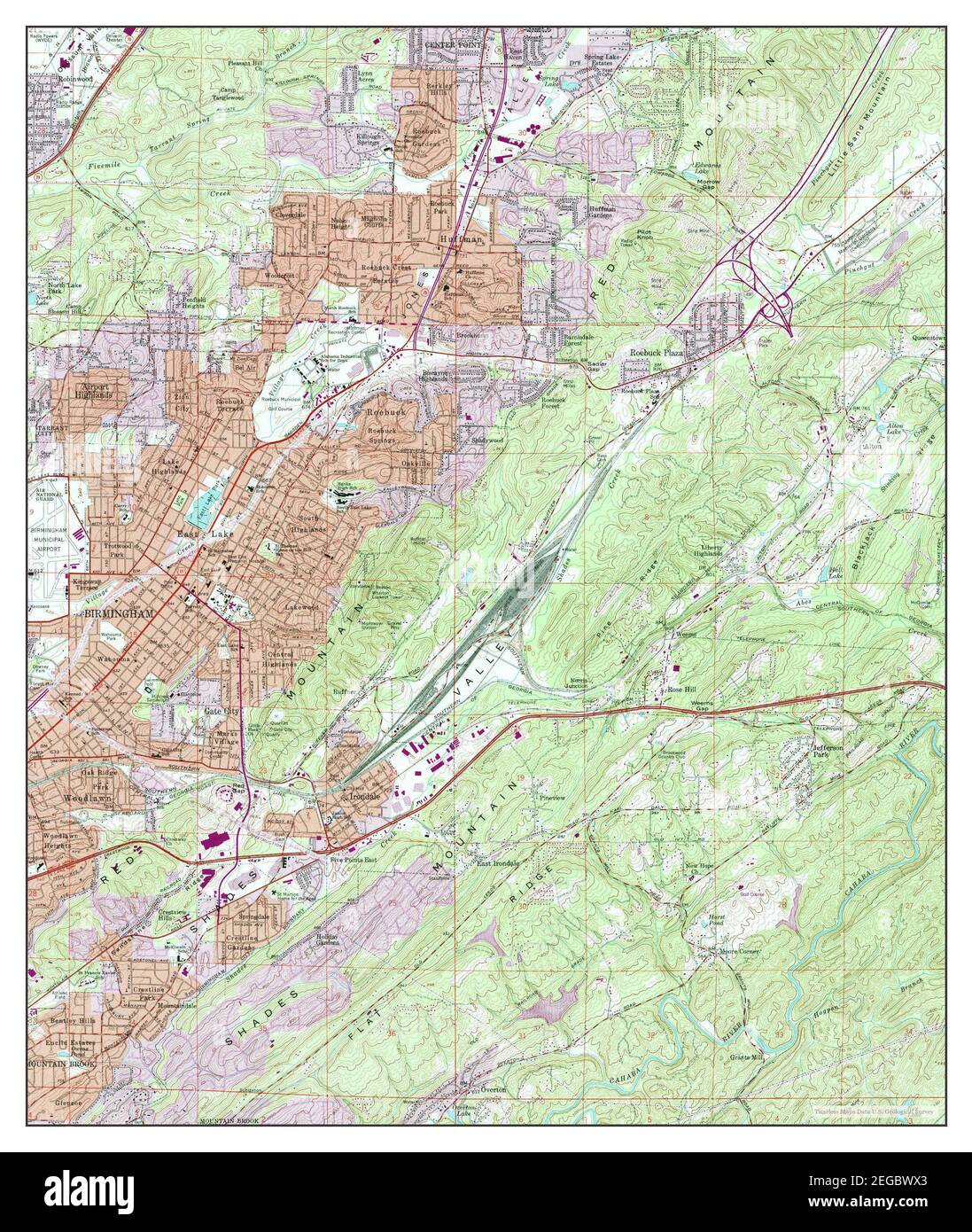 Irondale, Alabama, map 1959, 1:24000, United States of America by ...