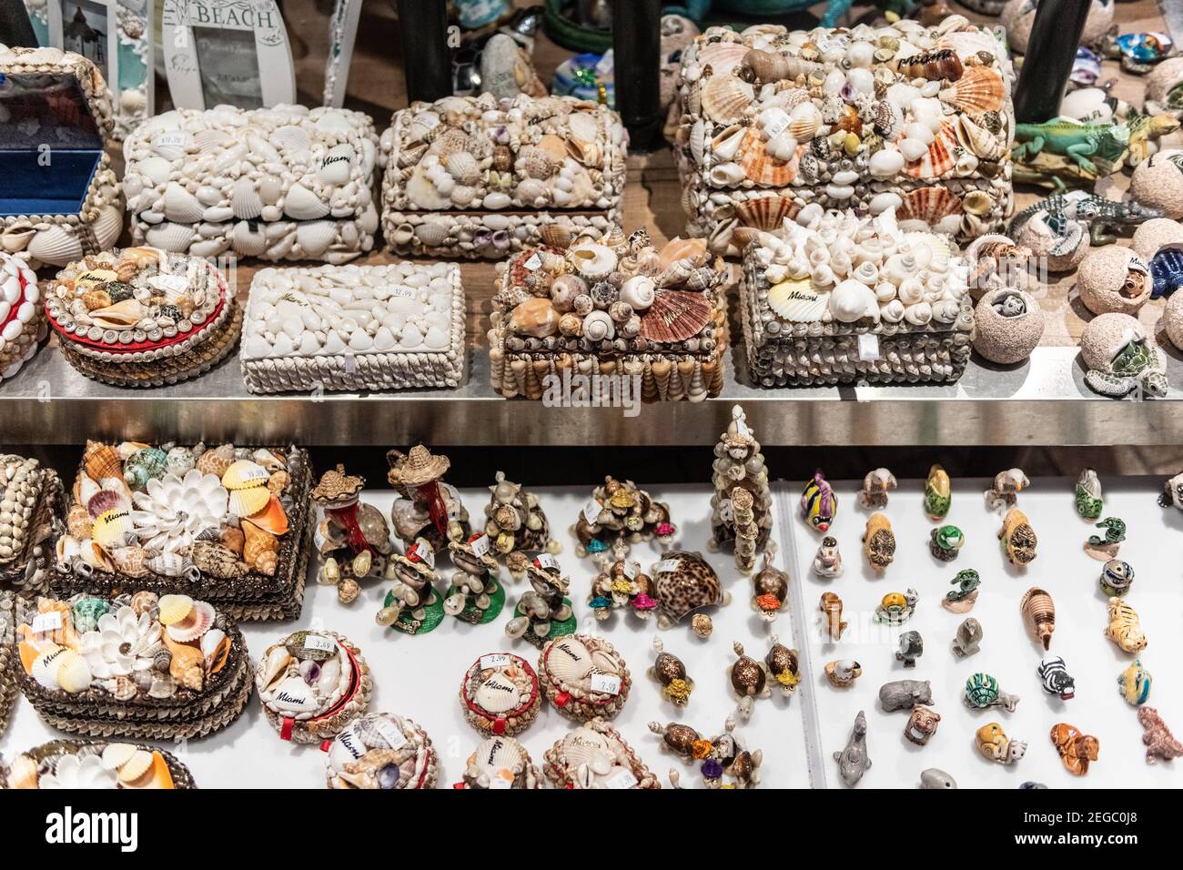 Seashell souvenirs hi-res stock photography and images - Alamy