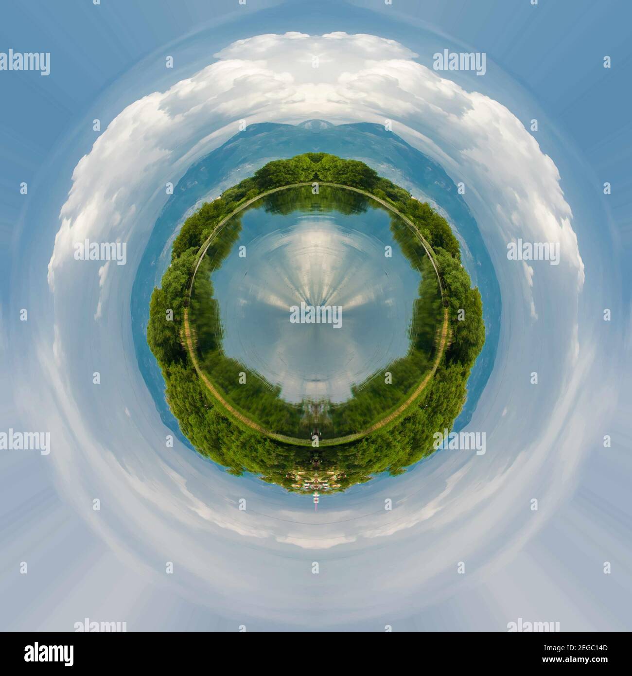 Spherical environment panorama sky hi-res stock photography and images ...