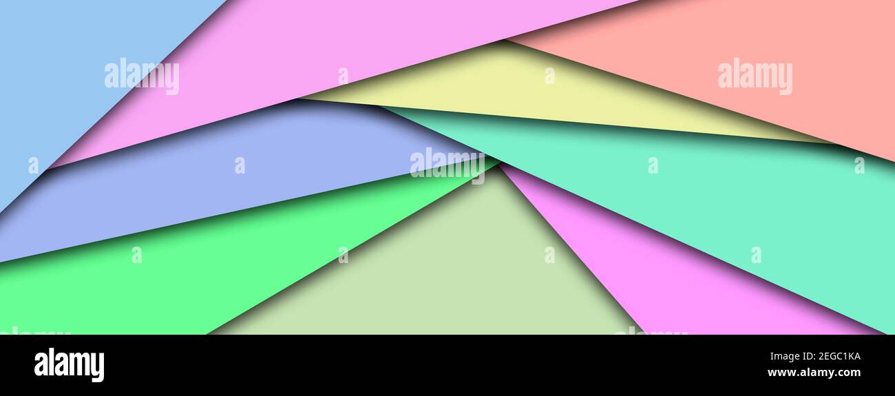 Abstract modern background with colorful triangles. Beautiful geometric ...