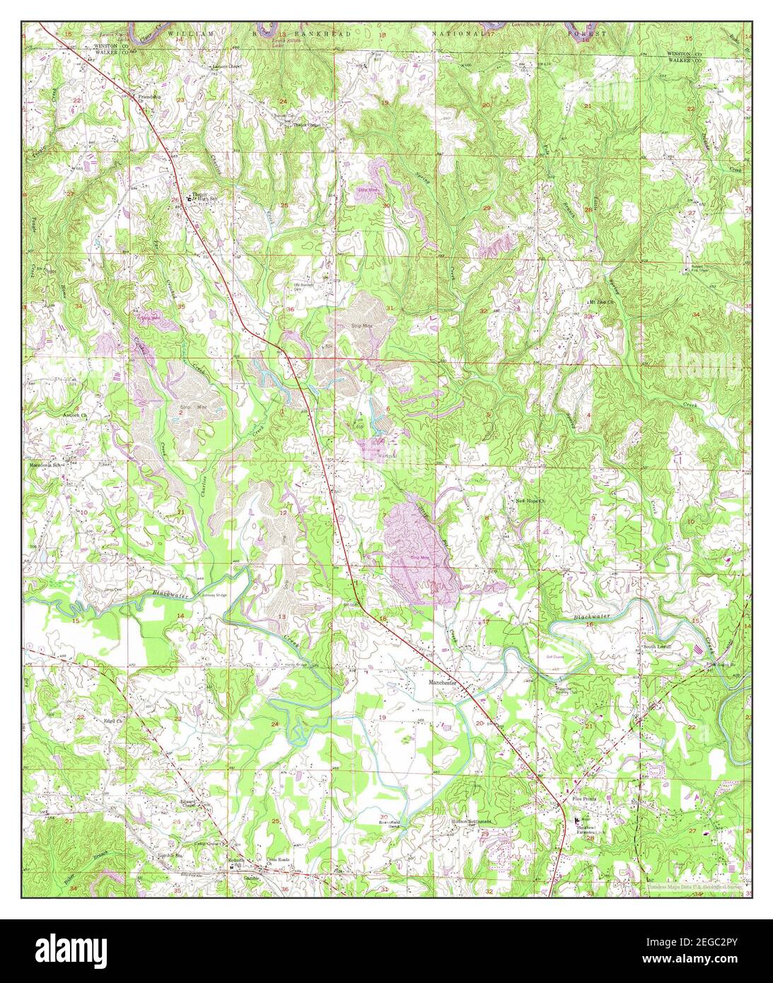 Old maps of manchester hi-res stock photography and images - Alamy