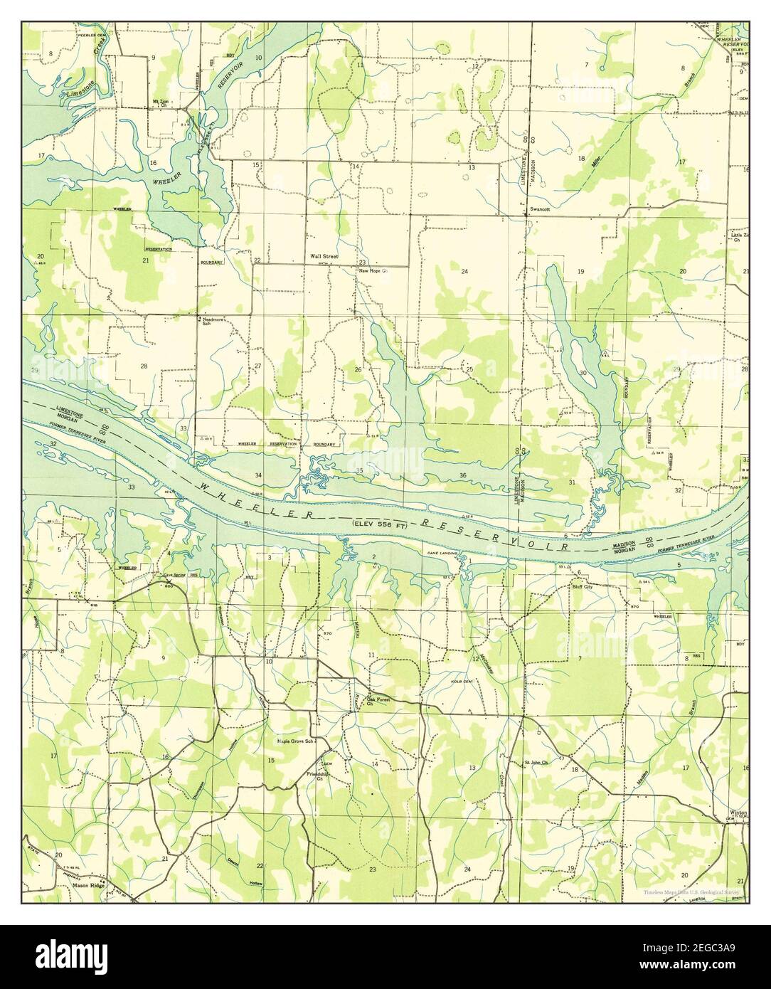 Mason Ridge, Alabama, map 1936, 1:24000, United States of America by ...