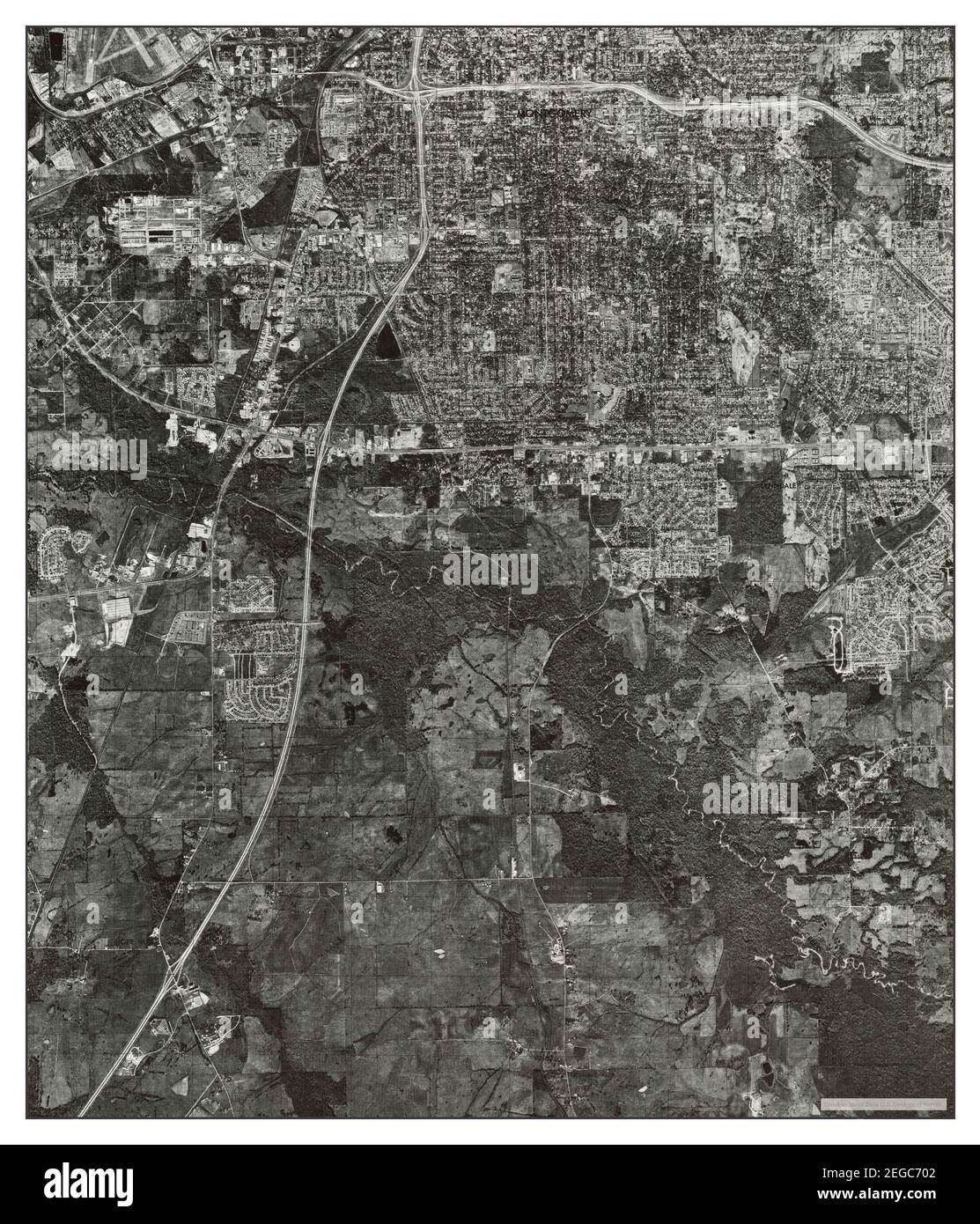 Montgomery South, Alabama, map 1975, 1:24000, United States of America ...