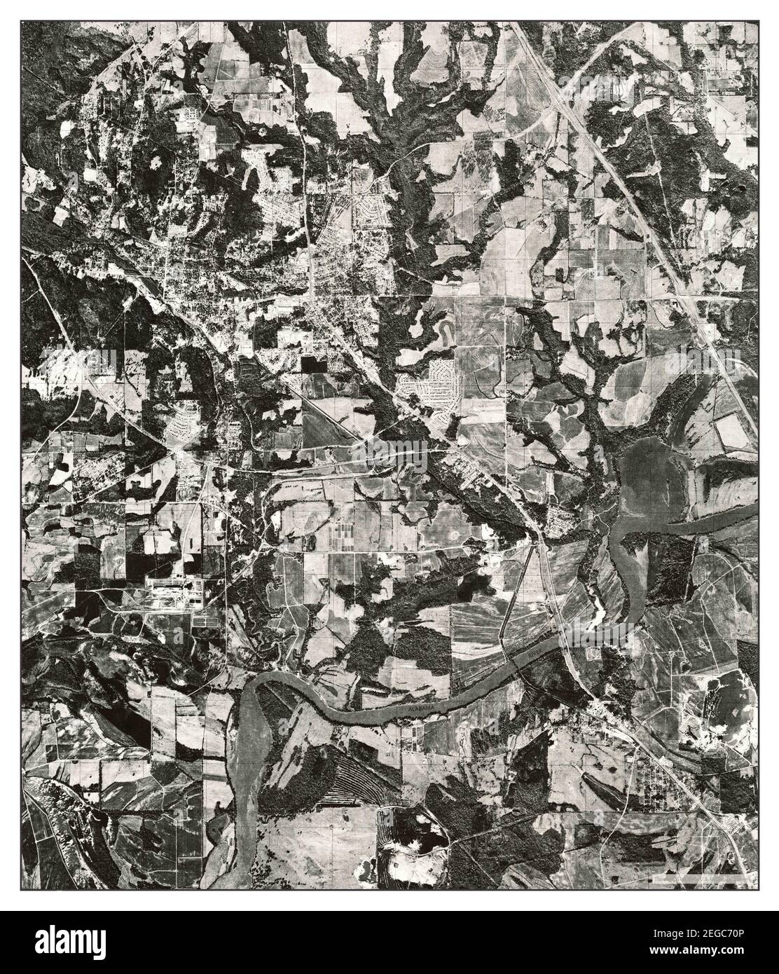 Montgomery NW, Alabama, map 1975, 1:24000, United States of America by ...