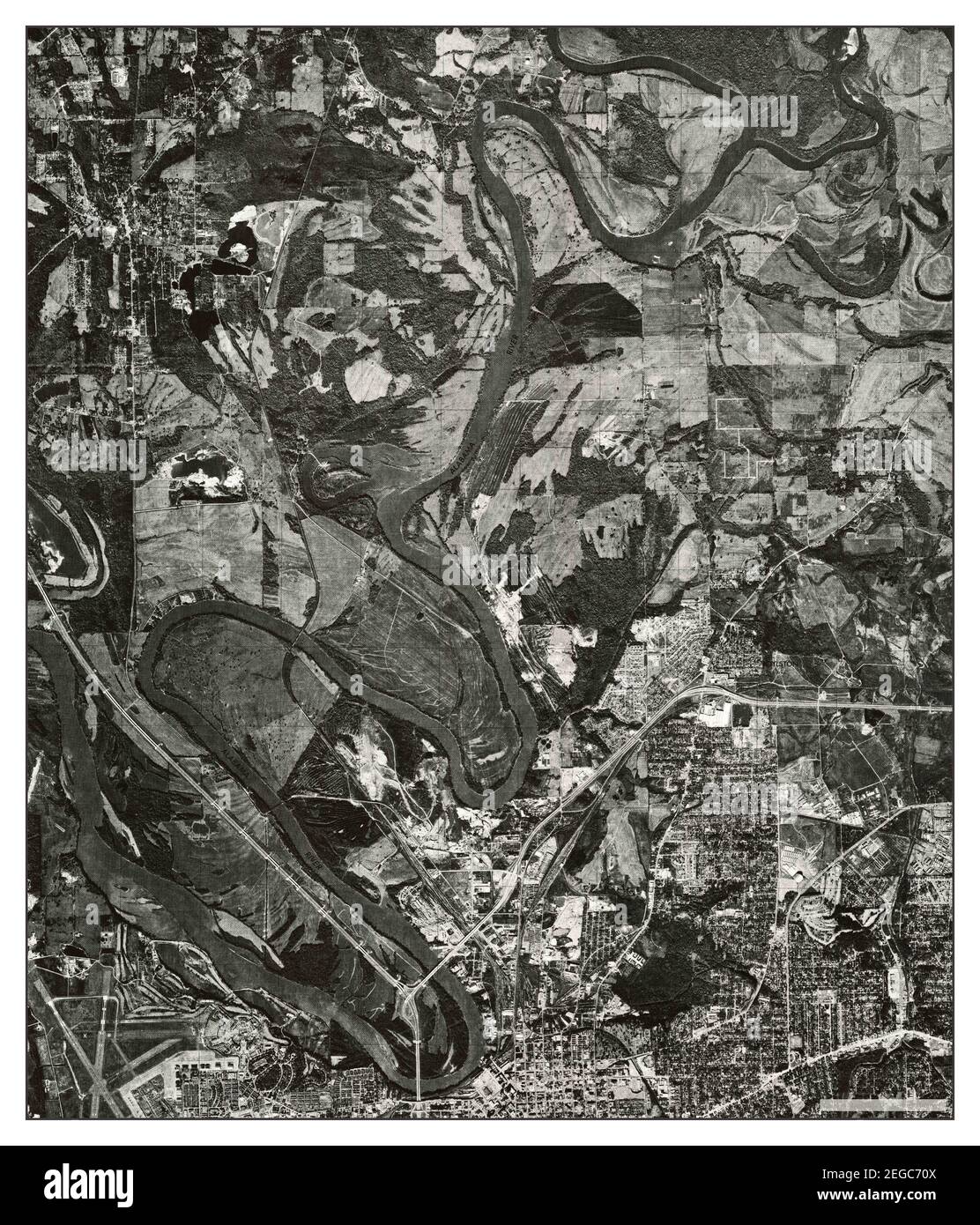Montgomery North, Alabama, map 1975, 1:24000, United States of America ...