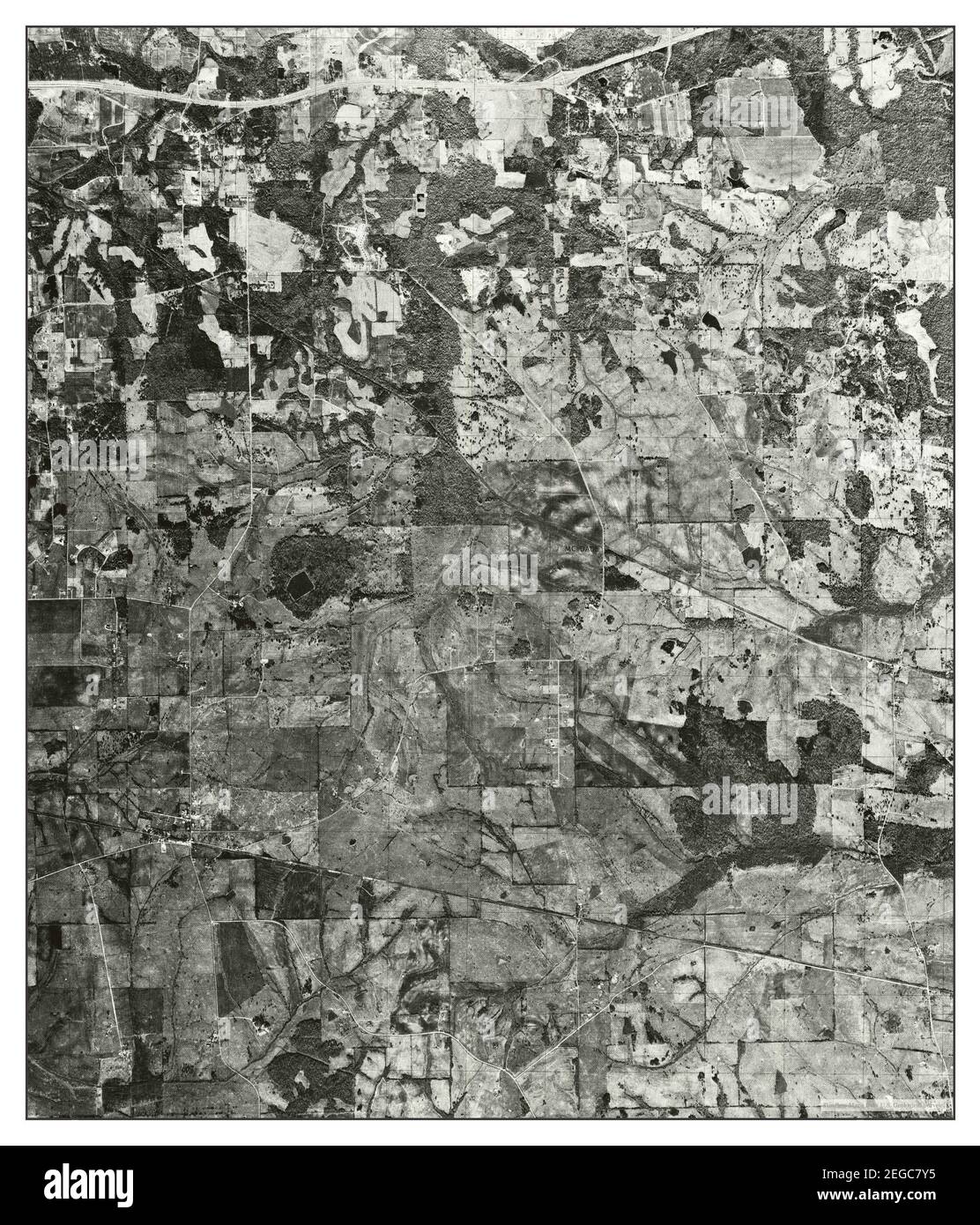 Mount Meigs SE, Alabama, map 1975, 1:24000, United States of America by ...