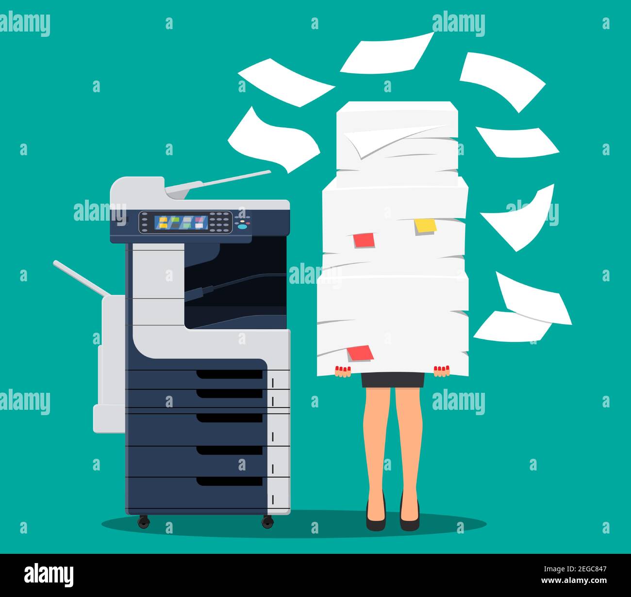 Official printer Stock Vector Images - Alamy