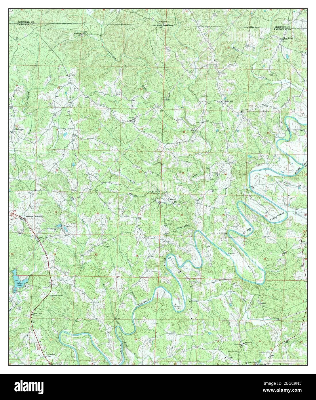 Map of newell hi-res stock photography and images - Alamy