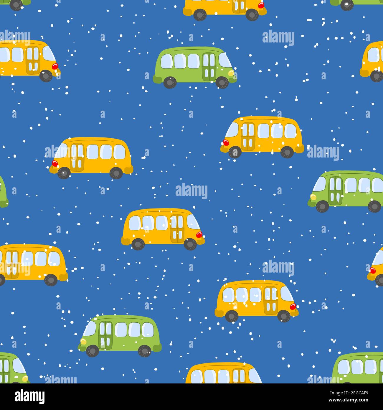 Blue buses Stock Vector Images - Alamy