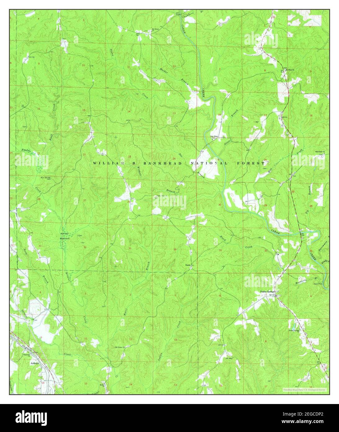 Map of poplar Cut Out Stock Images & Pictures - Alamy