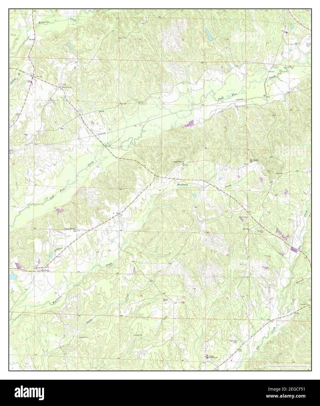 Reform SW, Alabama, map 1966, 1:24000, United States of America by ...