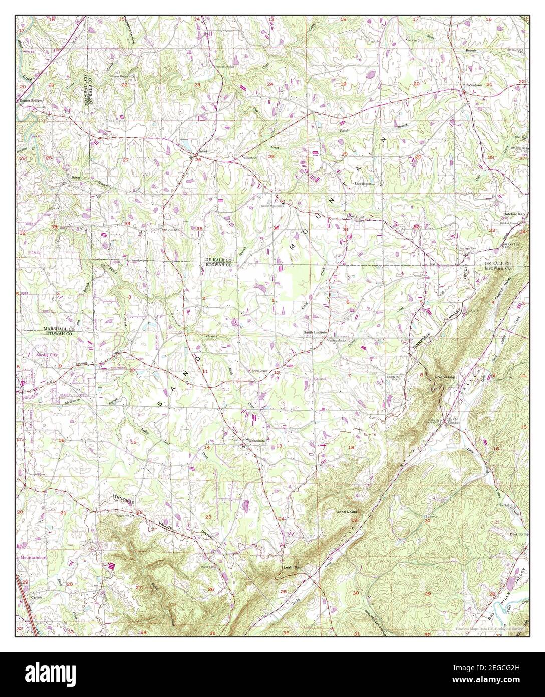 Rodentown, Alabama, map 1959, 1:24000, United States of America by ...