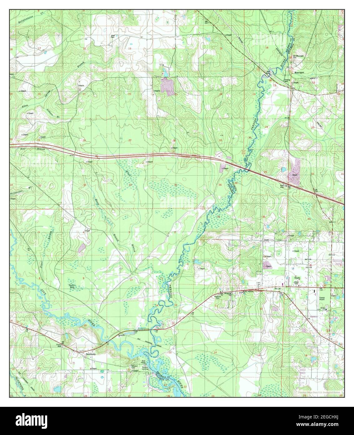 Seminole Map High Resolution Stock Photography and Images - Alamy