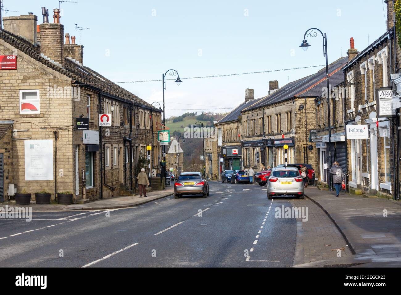 Honley Village near Huddersfield Stock Photo - Alamy