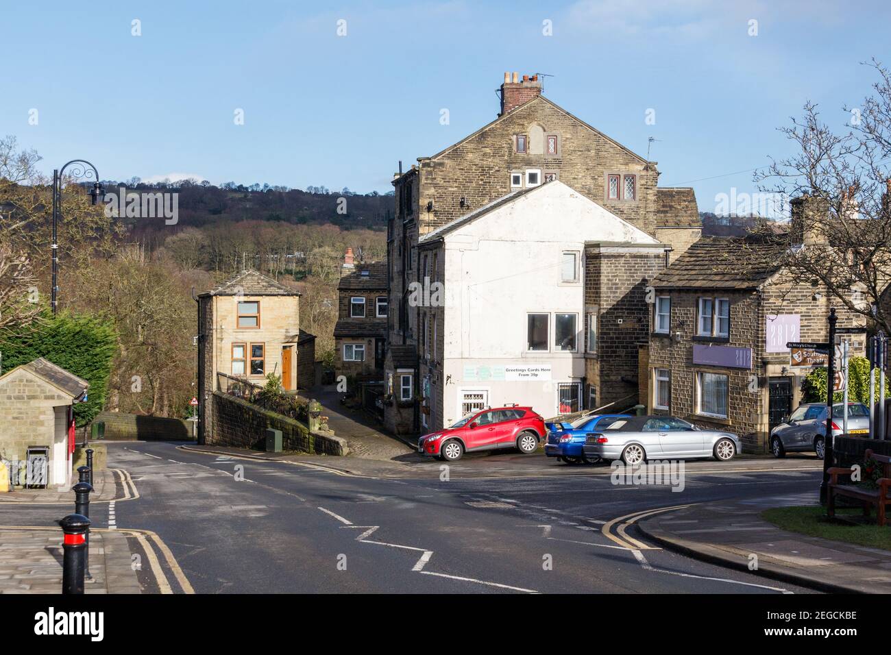Honley village hi-res stock photography and images - Alamy