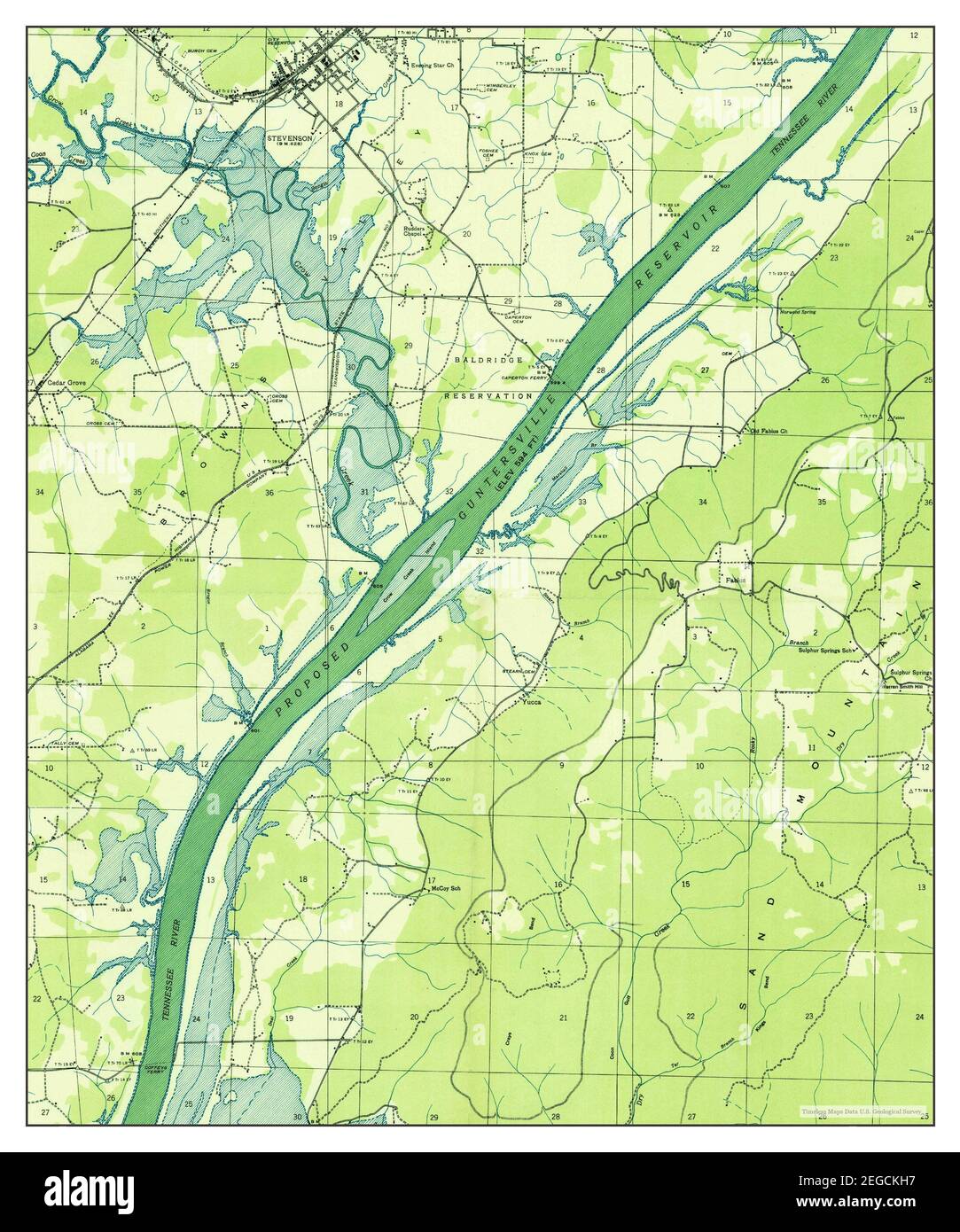 Map of stevenson Cut Out Stock Images & Pictures - Alamy