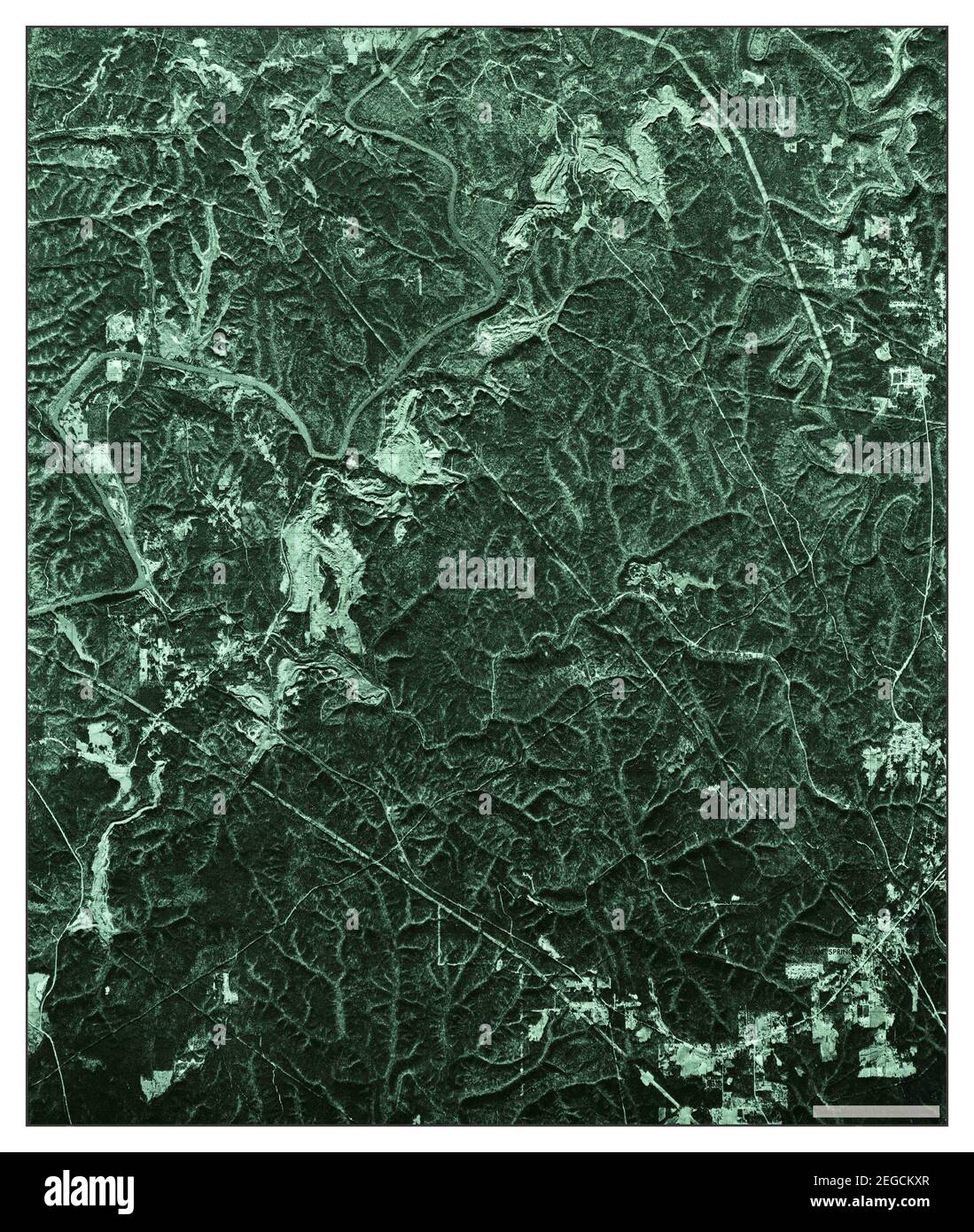 Sylvan Springs, Alabama, map 1975, 1:24000, United States of America by ...