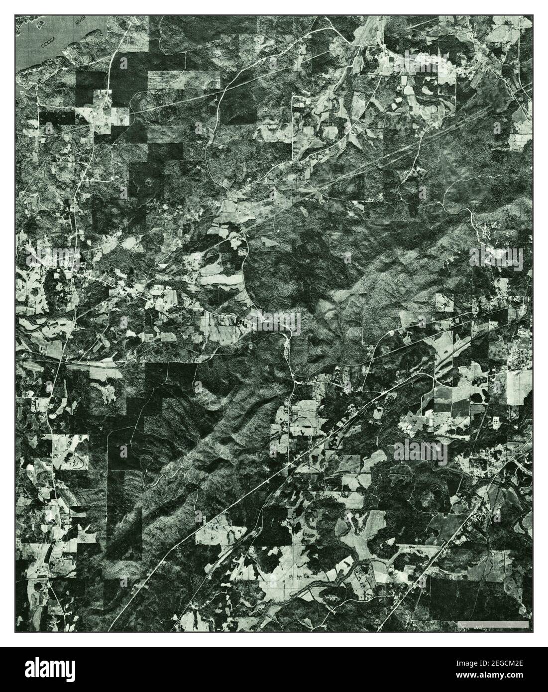 Talladega NW, Alabama, map 1975, 1:24000, United States of America by ...