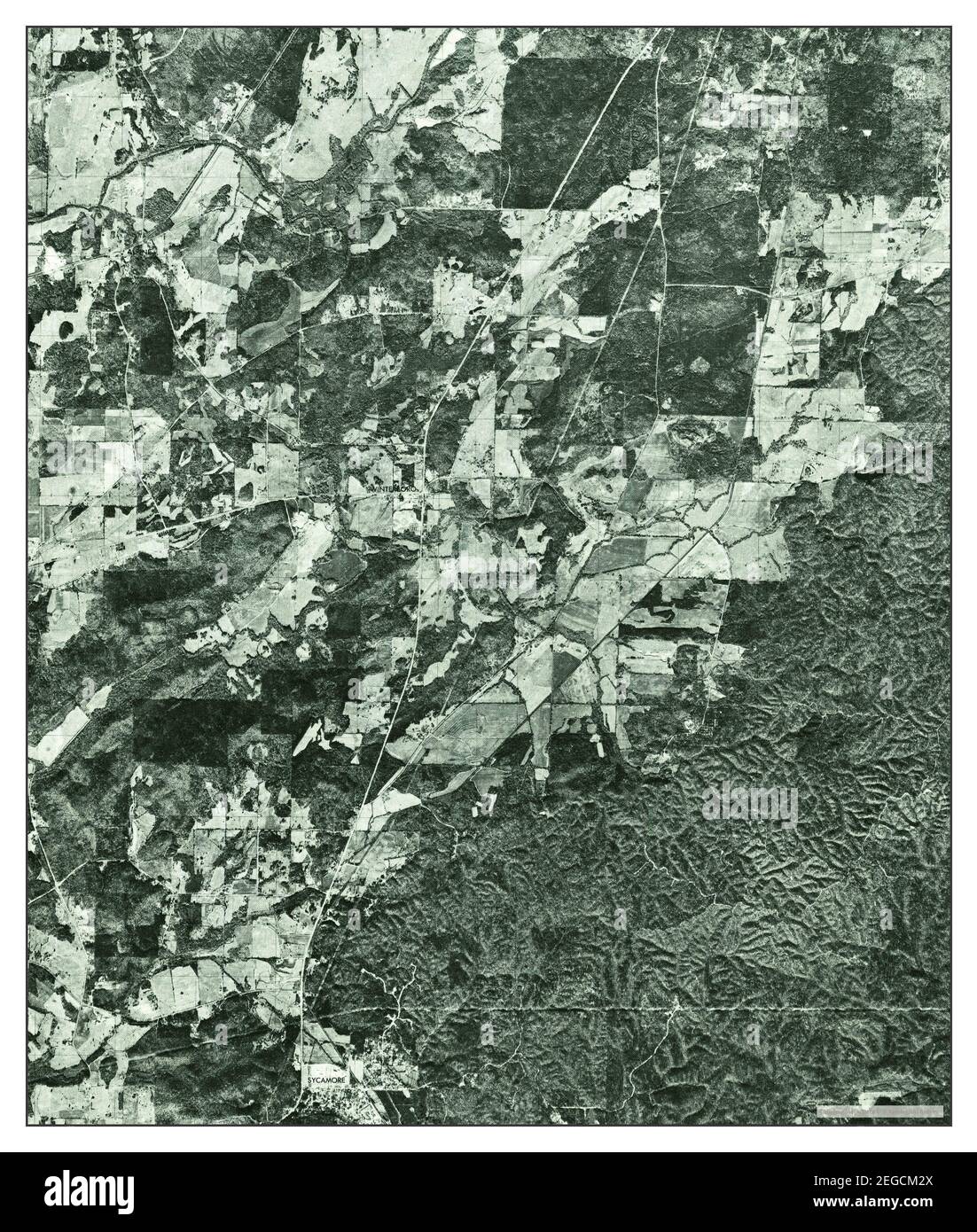 Talladega SW, Alabama, map 1975, 1:24000, United States of America by ...