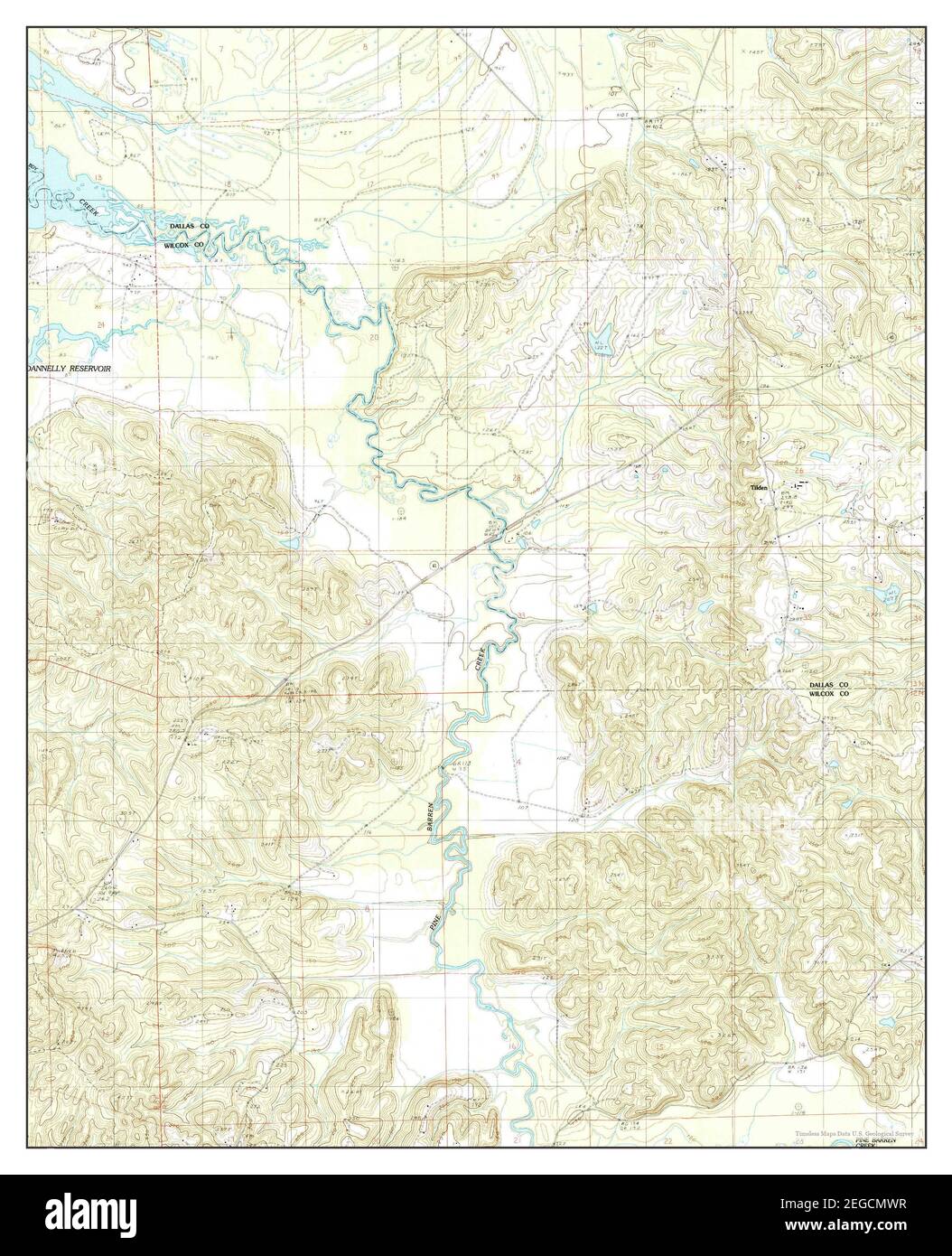 Map of tilden hi-res stock photography and images - Alamy