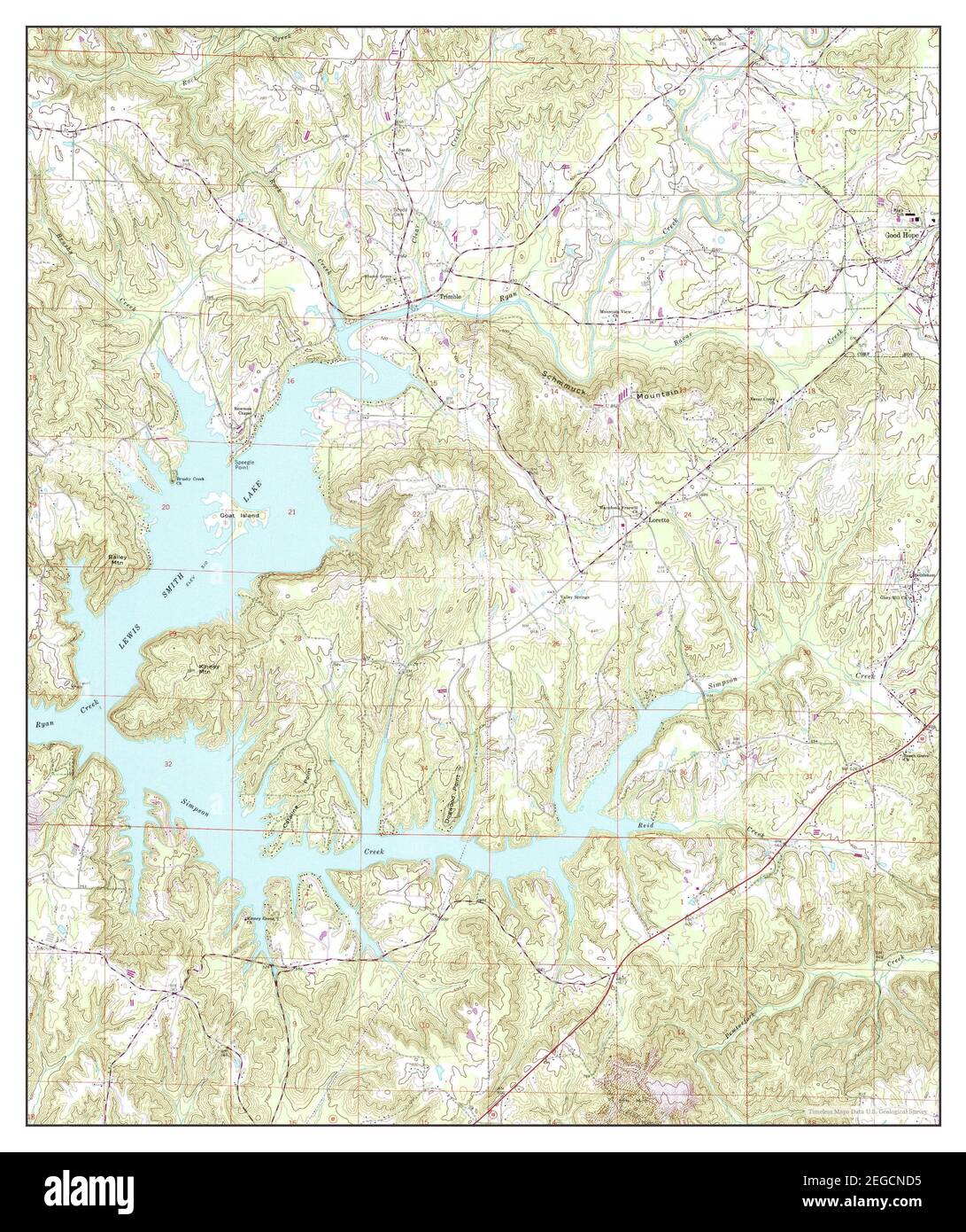 Trimble, Alabama, map 1969, 1:24000, United States of America by ...