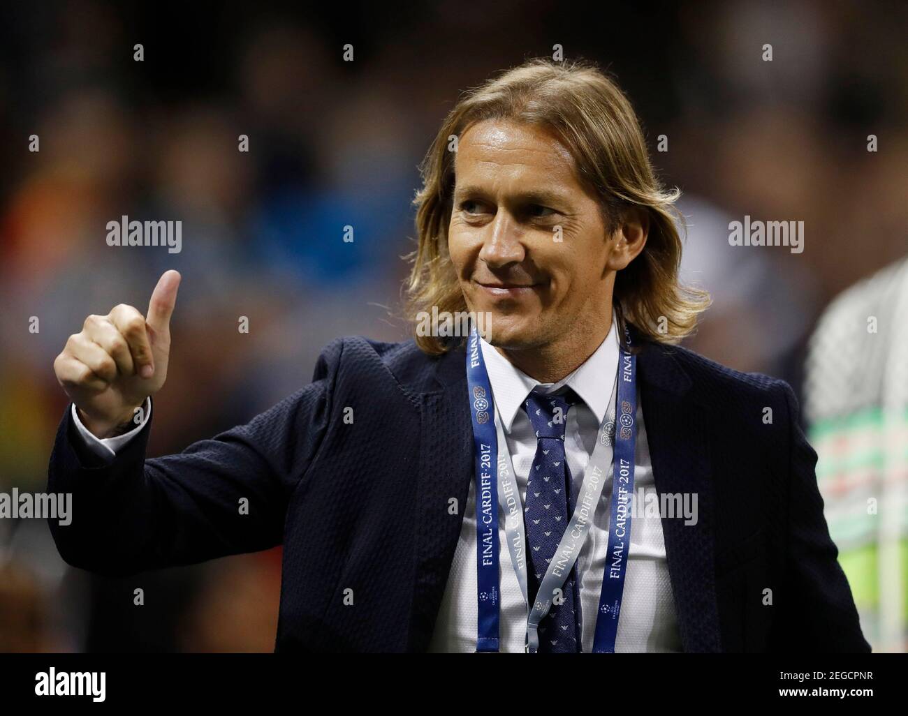 Uefa champions league final michel salgado hi-res stock photography and ...