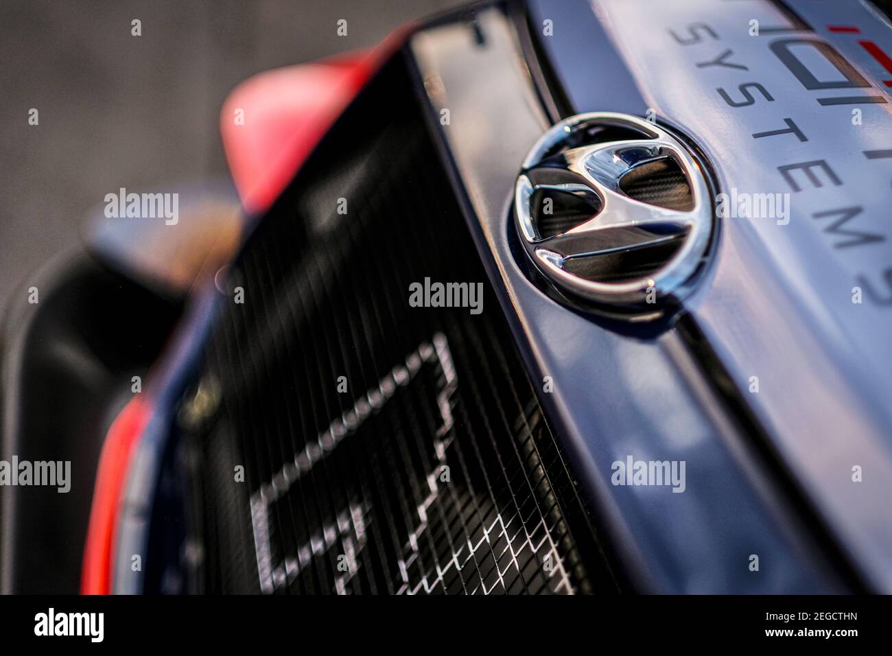 LOGO HYUNDAI during the 2020 Guanajuato Rally Mexico, 3rd leg of the ...