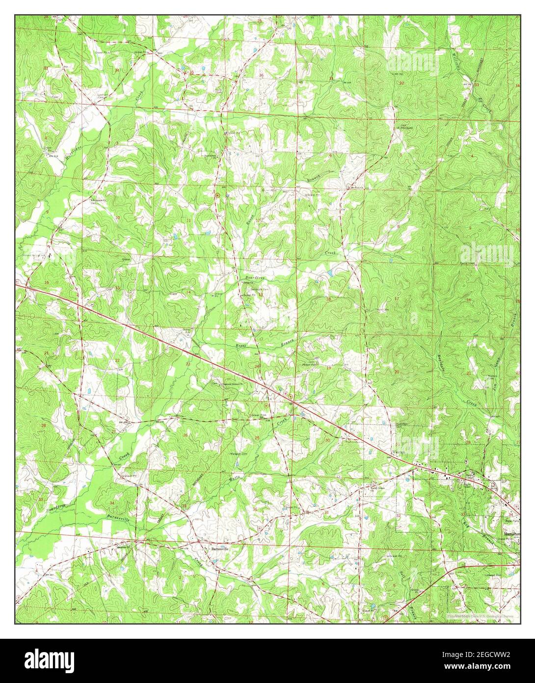 Weston, Alabama, map 1967, 1:24000, United States of America by ...