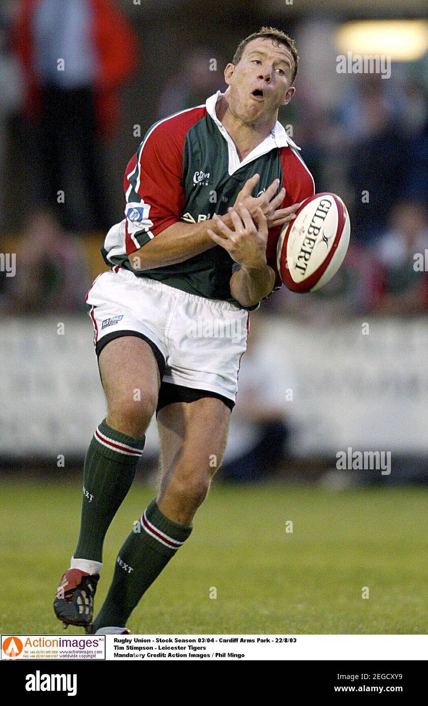 Tim stimpson of leicester tigers hi-res stock photography and images ...