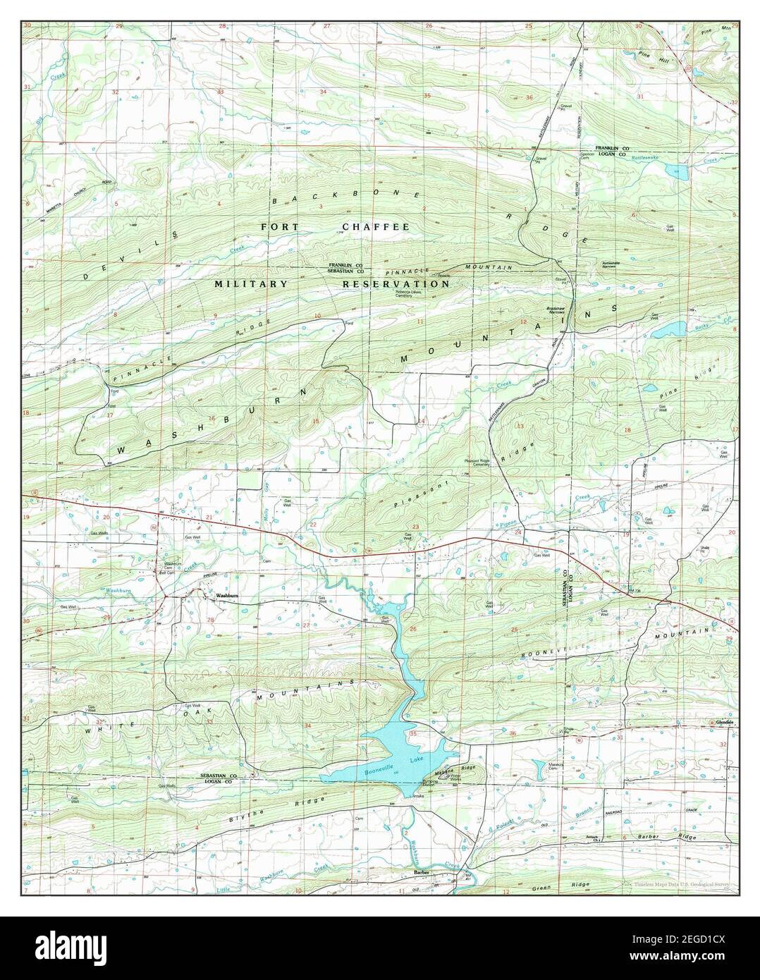 Barber county map hi-res stock photography and images - Alamy