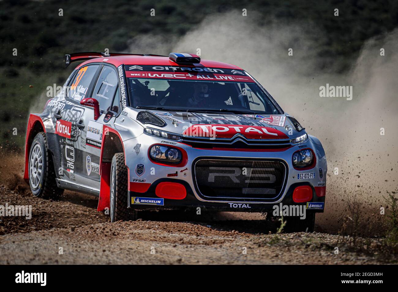 37 ROSSEL Yohan, FULCRAND Benoit, Citroen C3 R5, PH Sport, WRC 3 ...