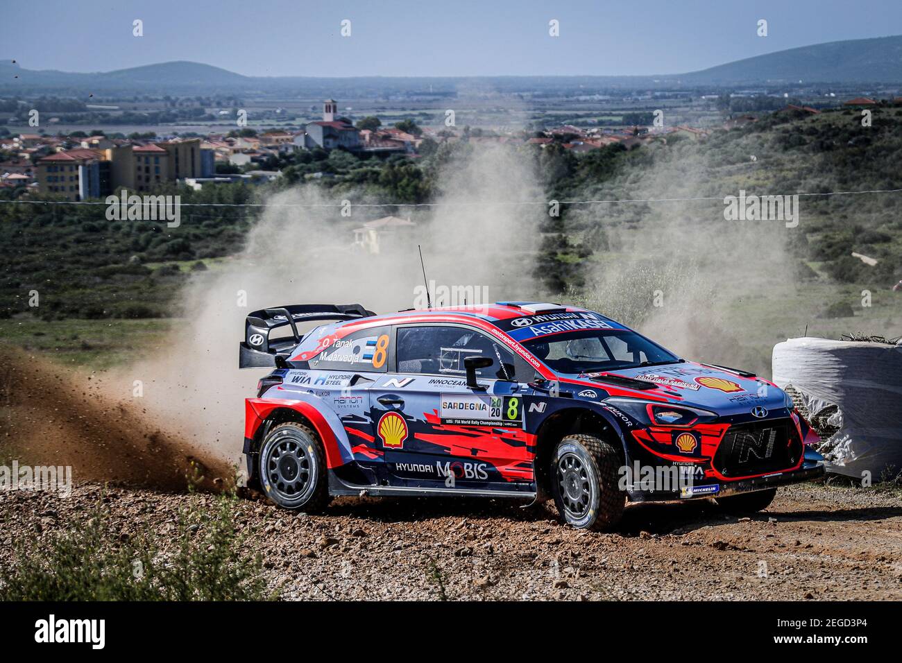 08 TANAK Ott (EST), JARVEOJA Martin (EST), Hyundai i20 Coupe WRC ...