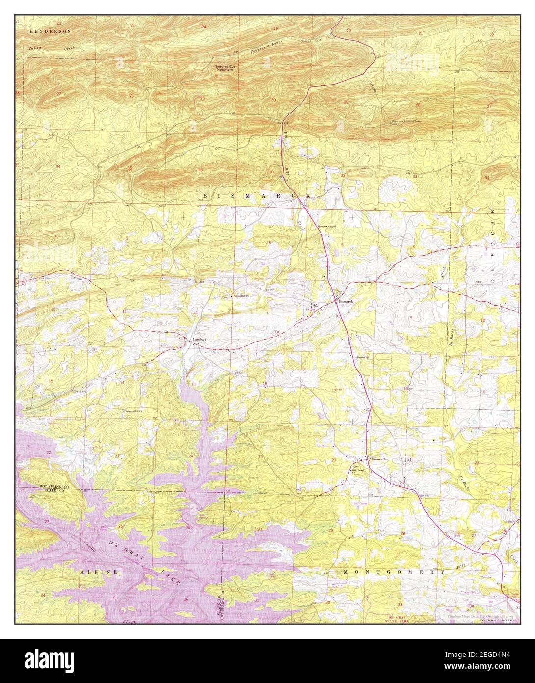 Bismarck map Cut Out Stock Images & Pictures - Alamy
