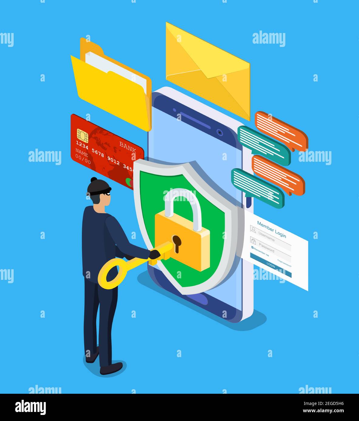 Man hacker professional computer Stock Vector Images - Alamy