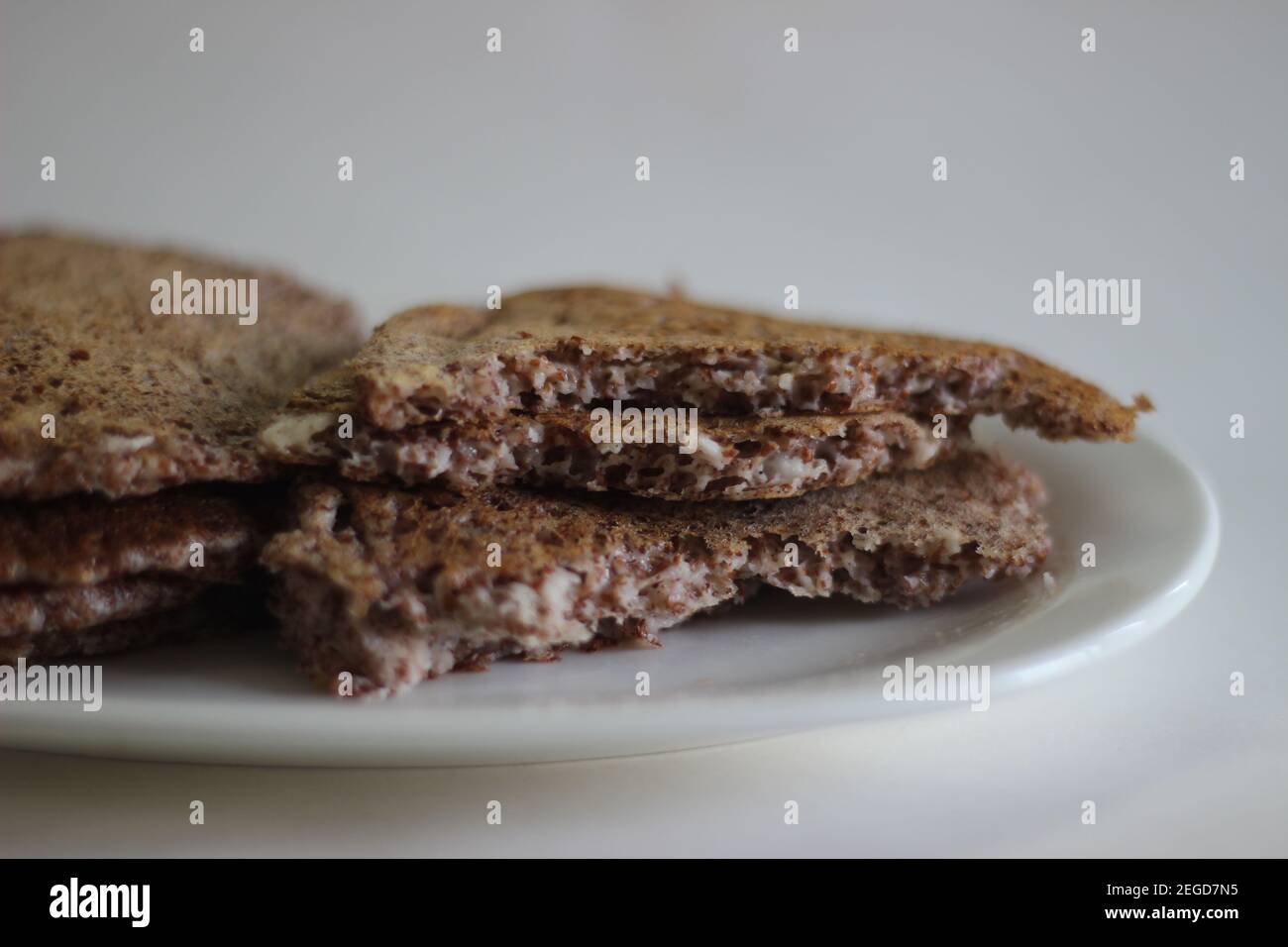 Home made Finger millet pancake. Experiment with finger millets at home ...