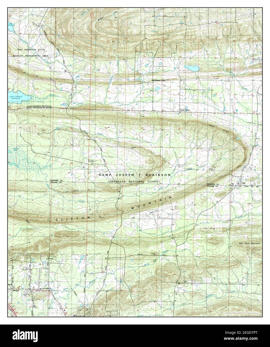 Cato, Arkansas, map 1994, 1:24000, United States of America by Timeless ...