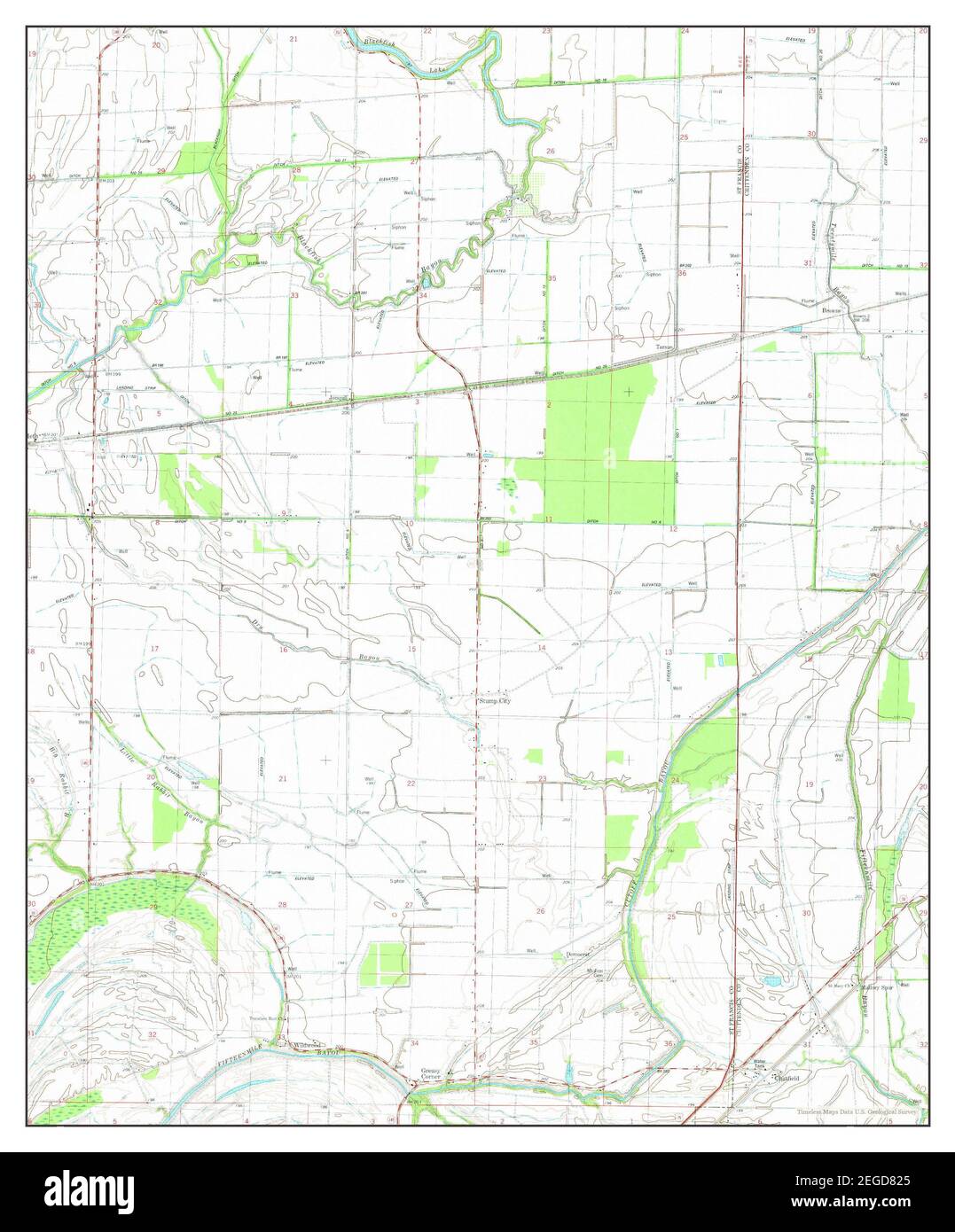 Map of chatfield hi-res stock photography and images - Alamy