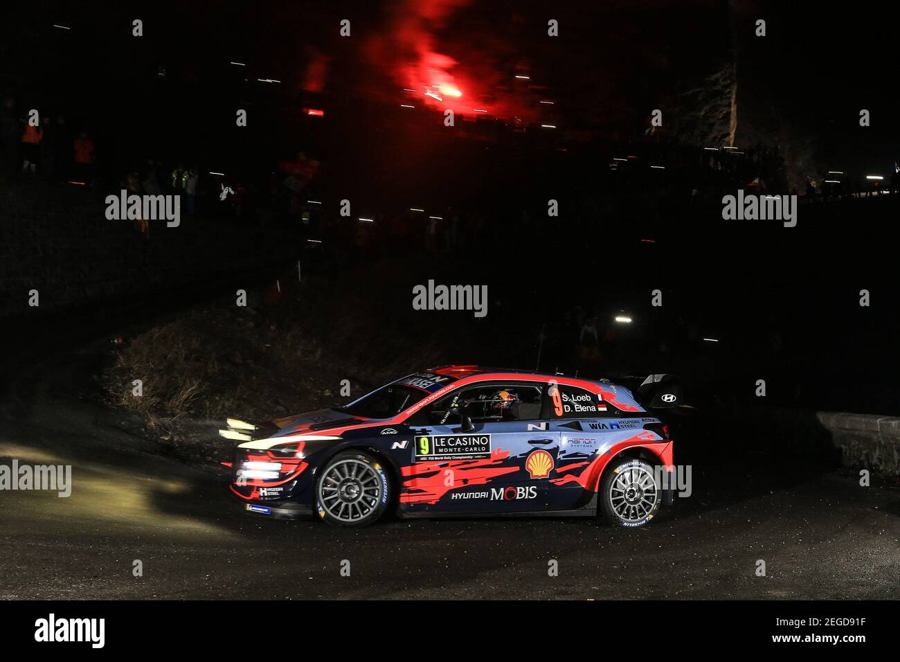 09 LOEB Sébastien (FRA), ELENA Daniel (MCO), Hyundai i20 Coupe WRC ...