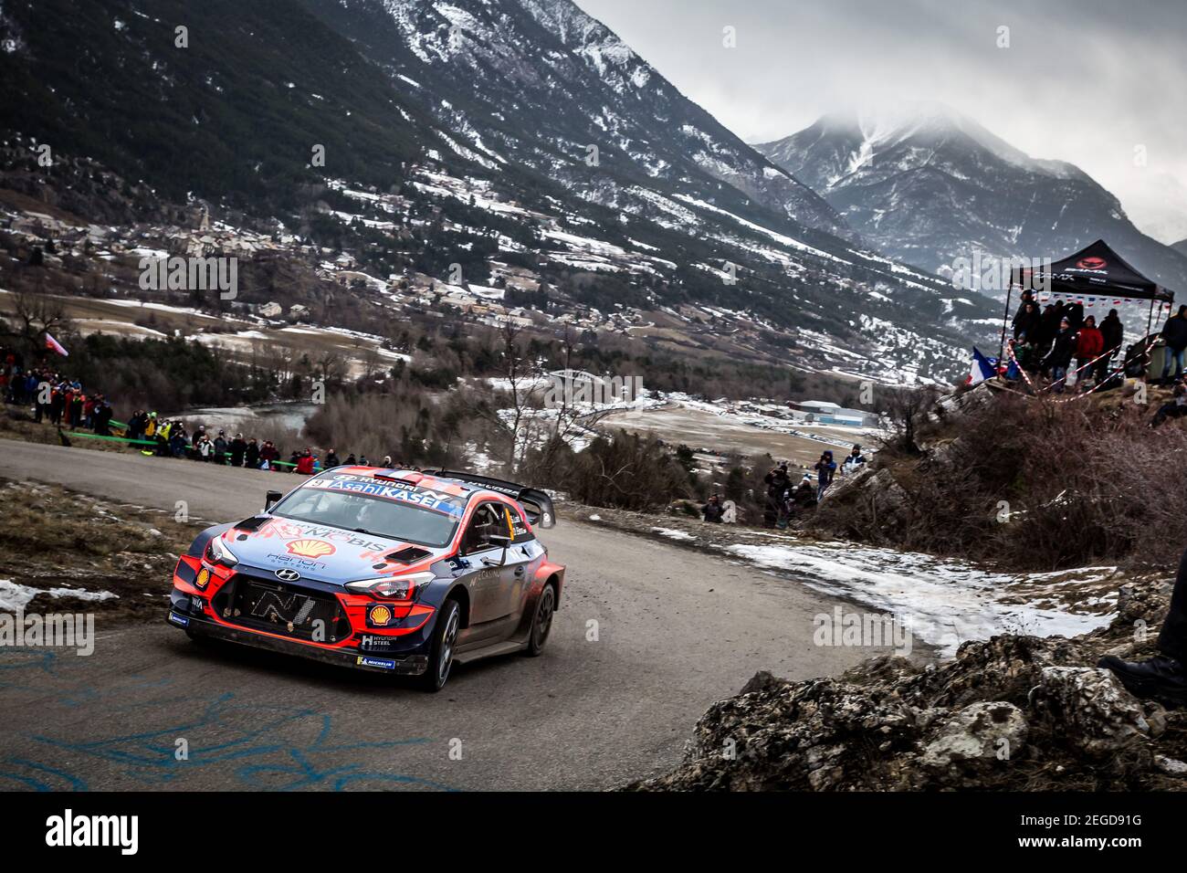09 LOEB Sebastien (FRA), ELENA Daniel (MCO), Hyundai i20 Coupe WRC ...
