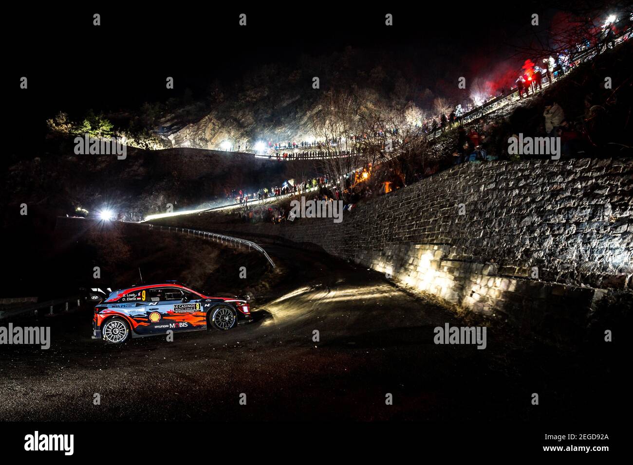 09 LOEB Sebastien (FRA), ELENA Daniel (MCO), Hyundai i20 Coupe WRC ...