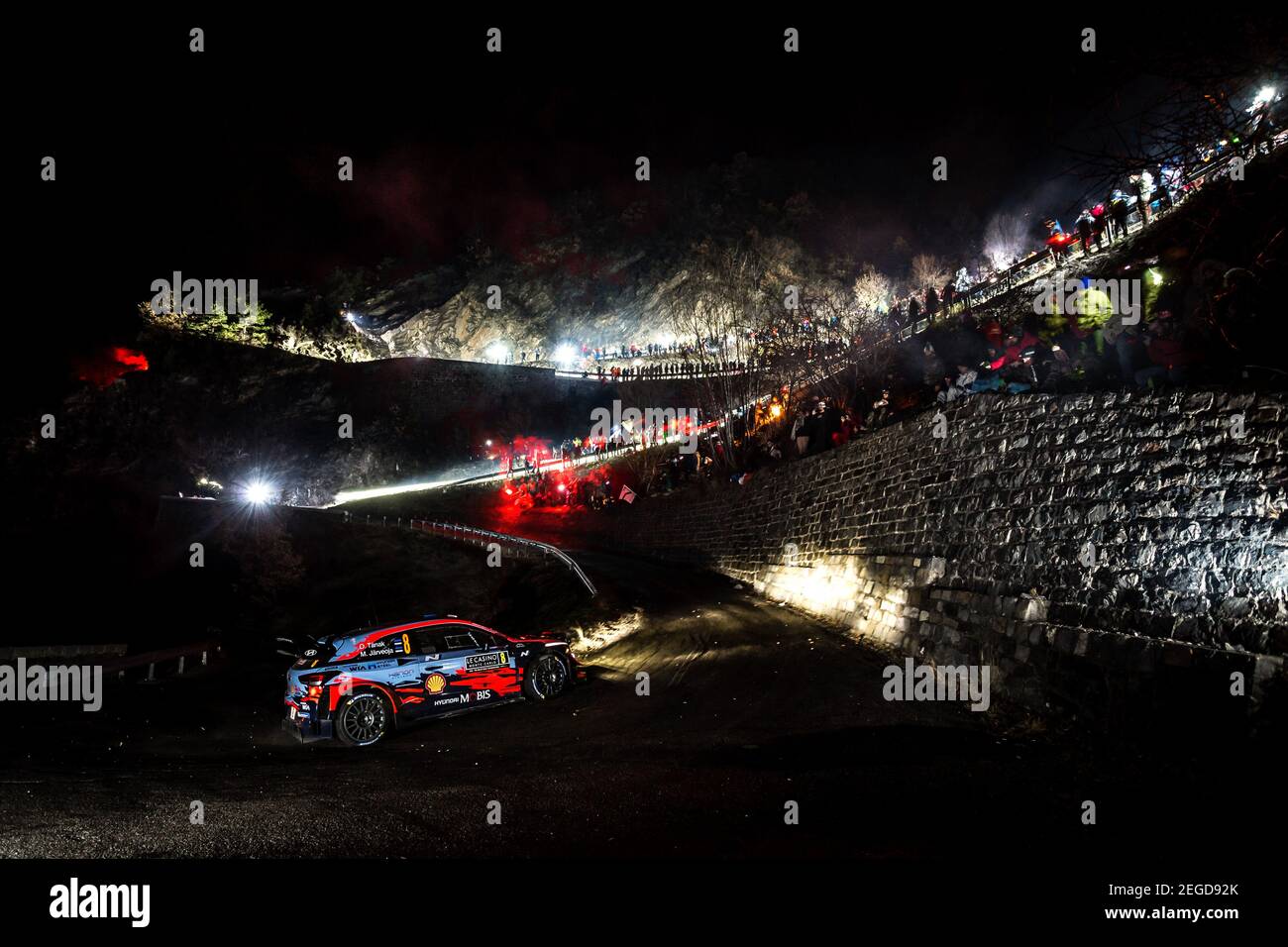 08 TANAK Ott (EST), JARVEOJA Martin (EST), Hyundai i20 Coupe WRC ...