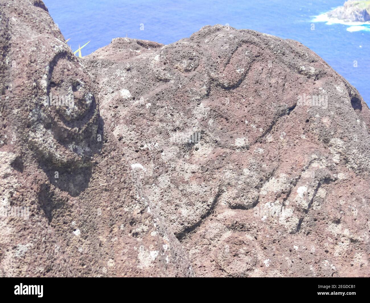 Rapa nui easter island writing hi-res stock photography and images - Alamy