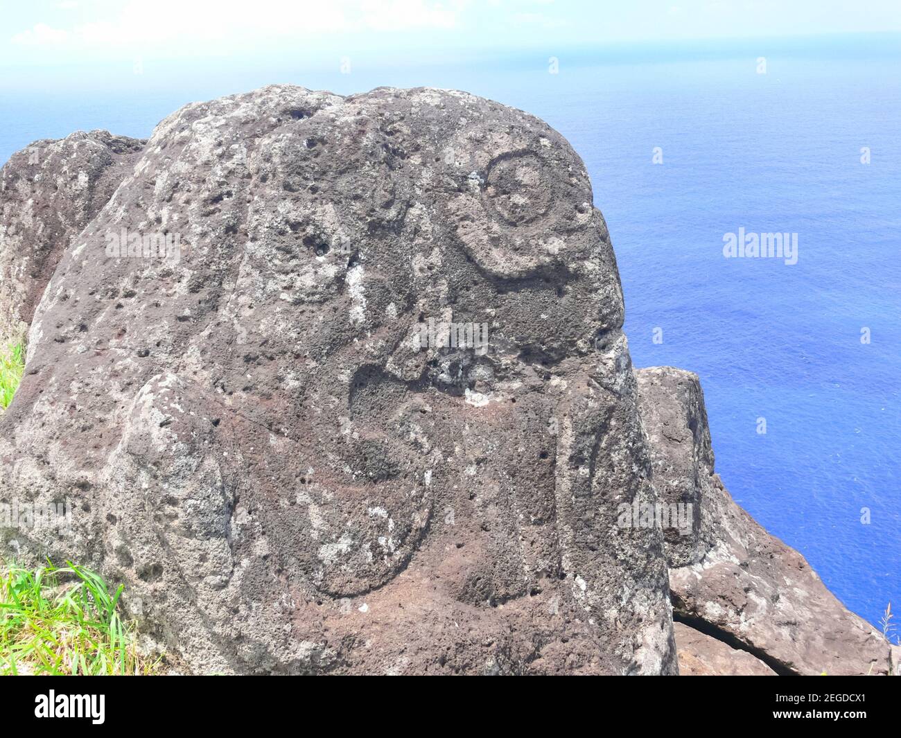 Easter island cave art hi-res stock photography and images - Alamy