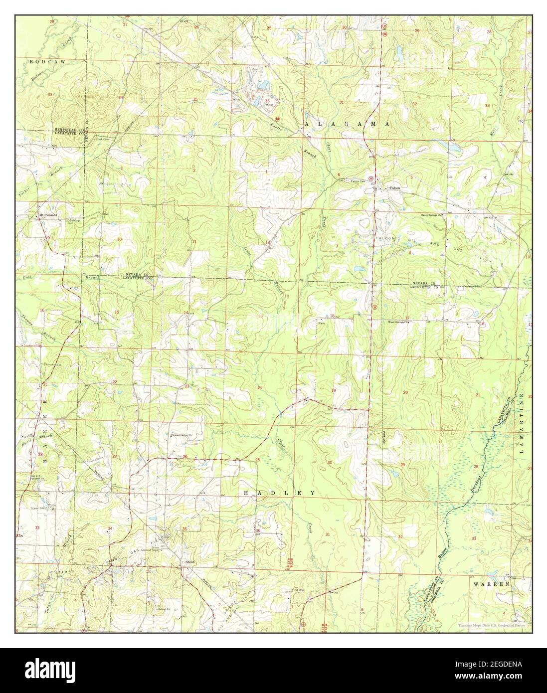 Falcon, Arkansas, map 1968, 1:24000, United States of America by ...
